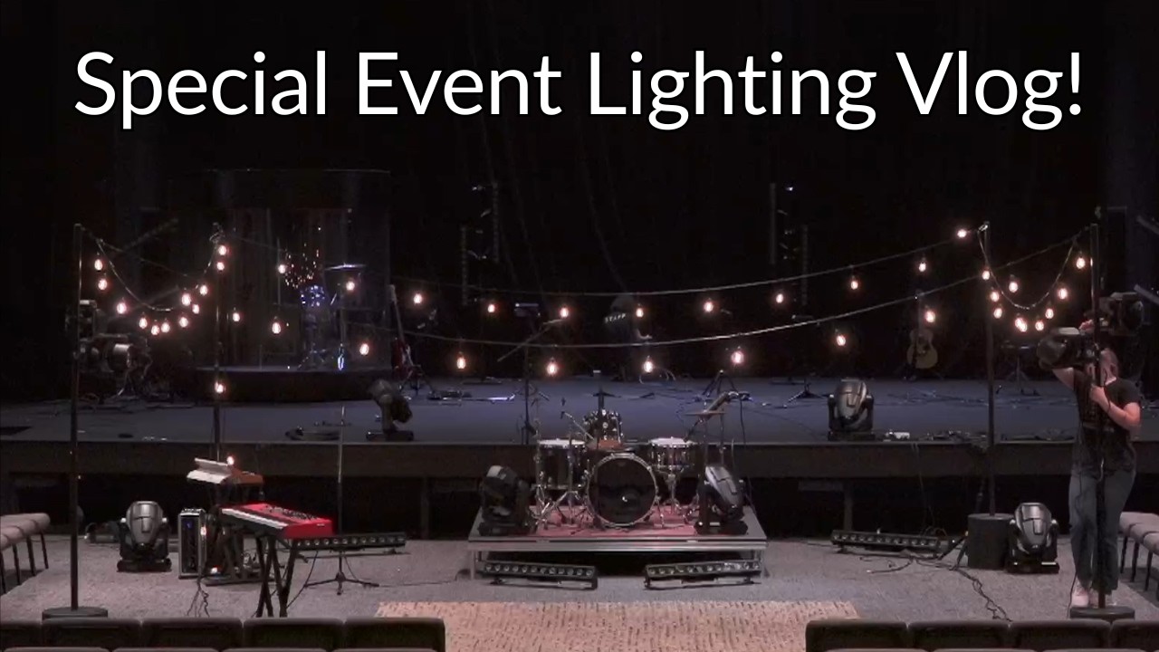 Come With Me to Do A Temp Lighting Setup on the Floor! - YouTube