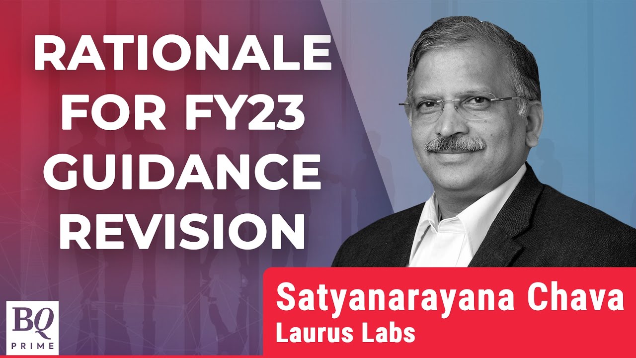 Laurus Labs CEO Satyanarayana Chava On Guidance Revision - YouTube