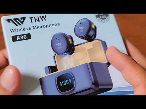 Unboxing Mic Wireless dari TNW A30 yang lagi viral - YouTube