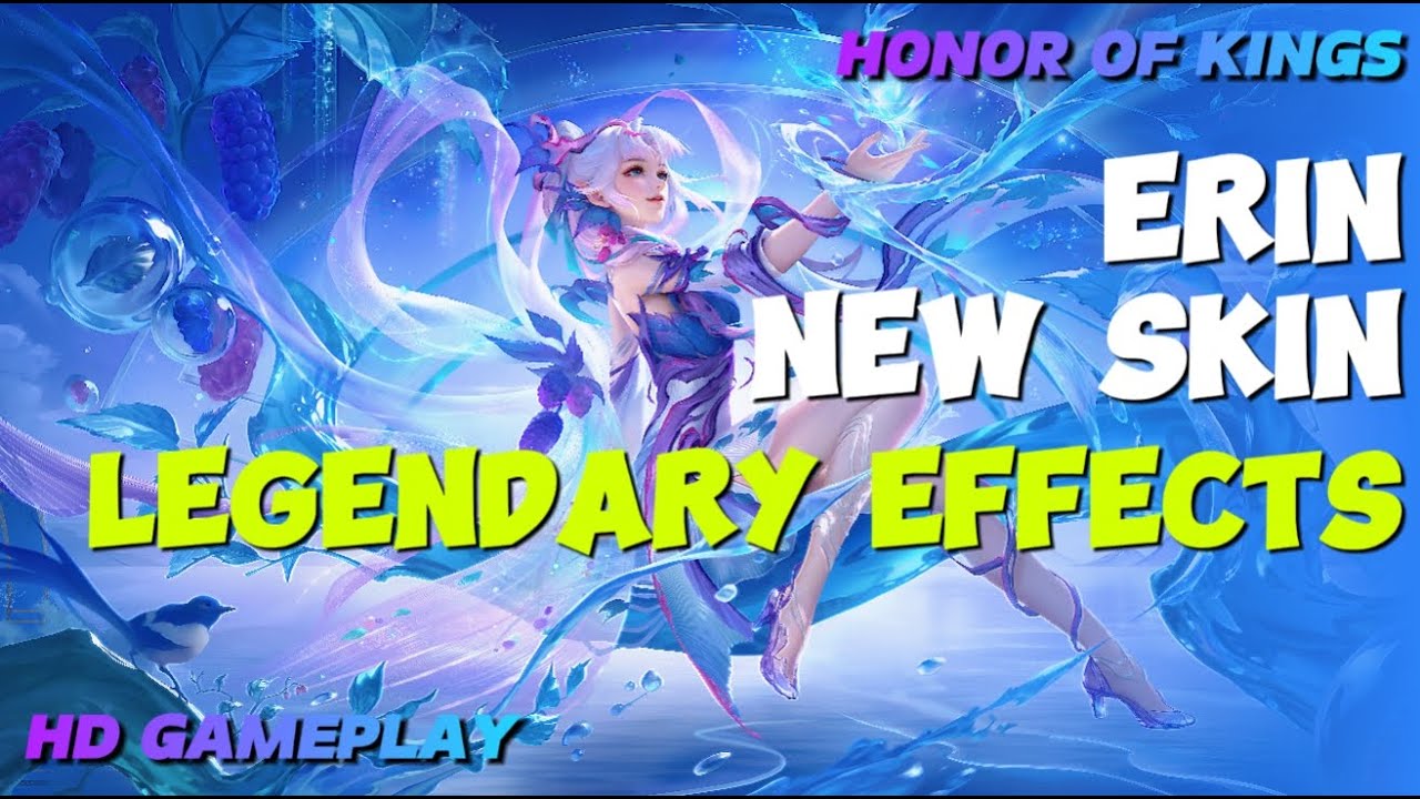 Erin NEW LIMITED SKIN. The effects of this skin are no less than LEGEND ...