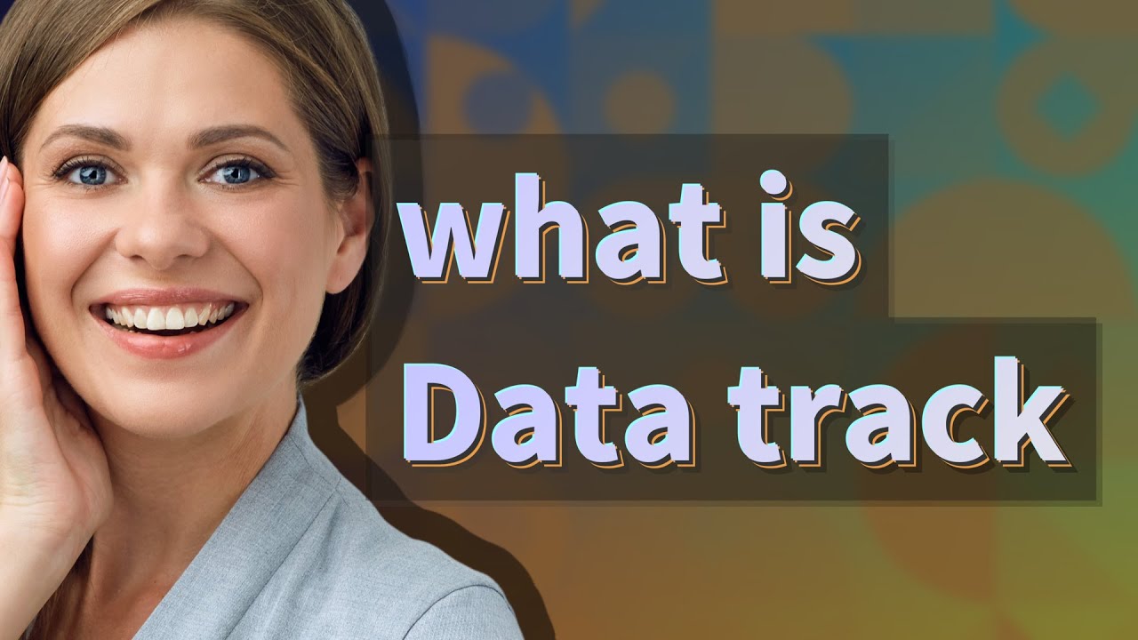 Data track | meaning of Data track - YouTube