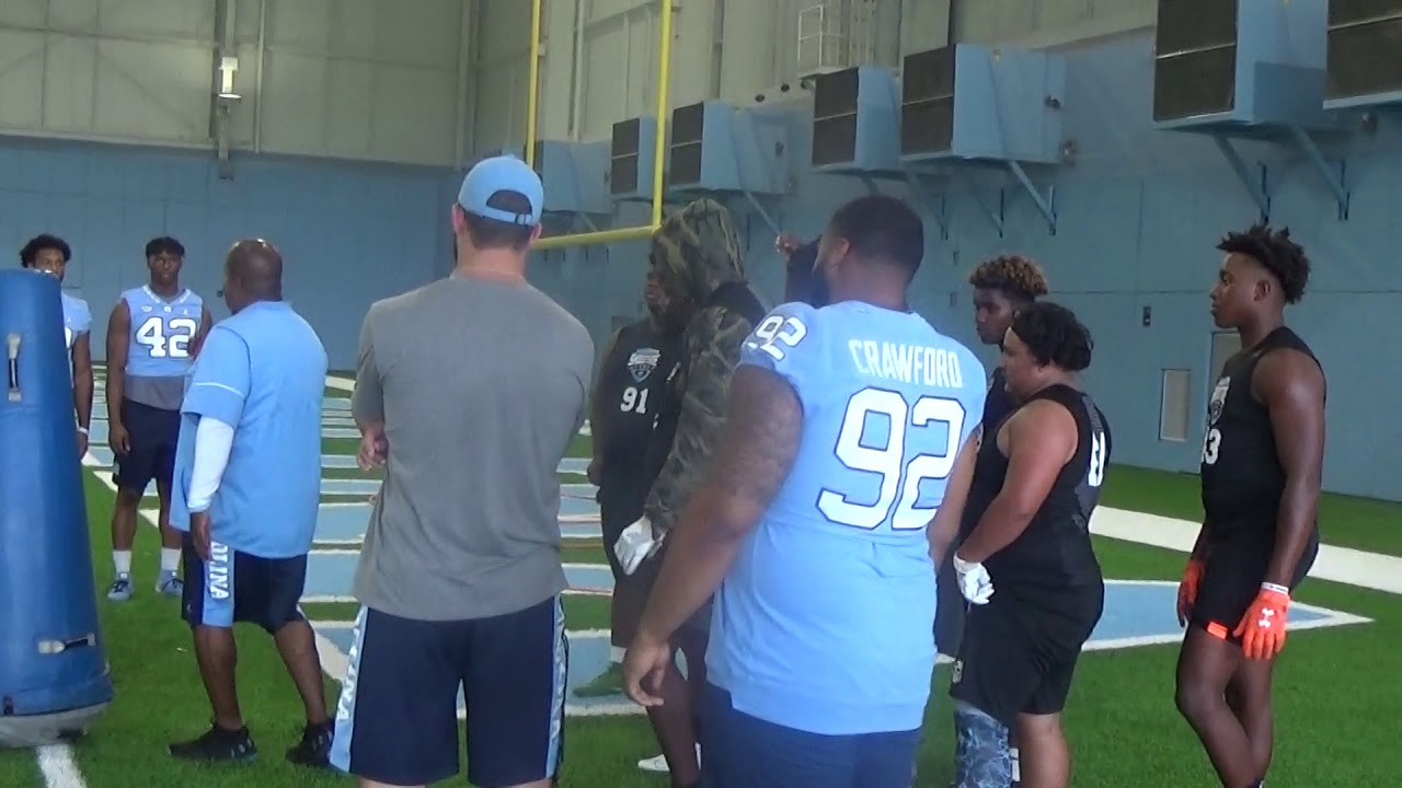 UNC Tar Heels Showtime Camp Desmond Evans 3 6 15 2019 - YouTube