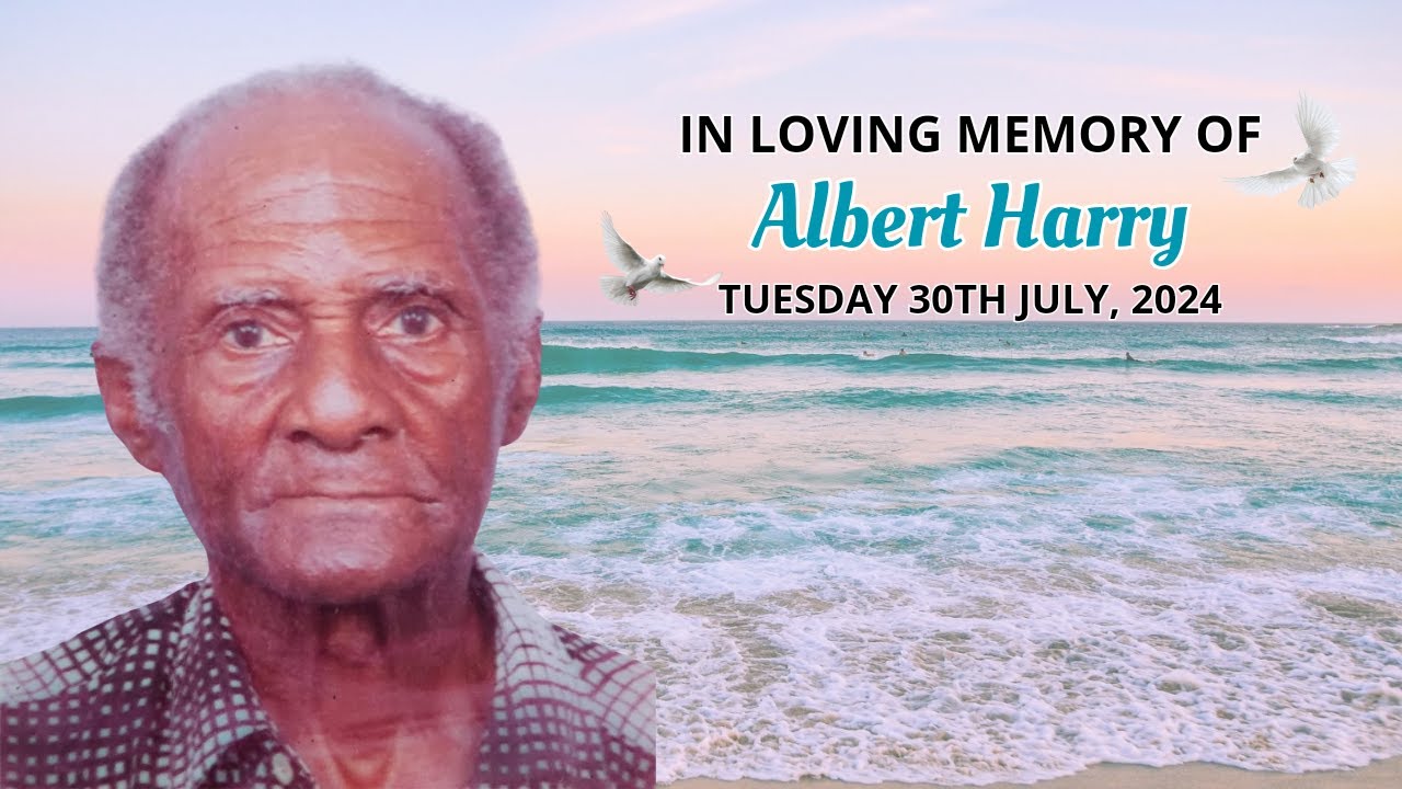The Funeral Service of the Late Albert Harry - YouTube