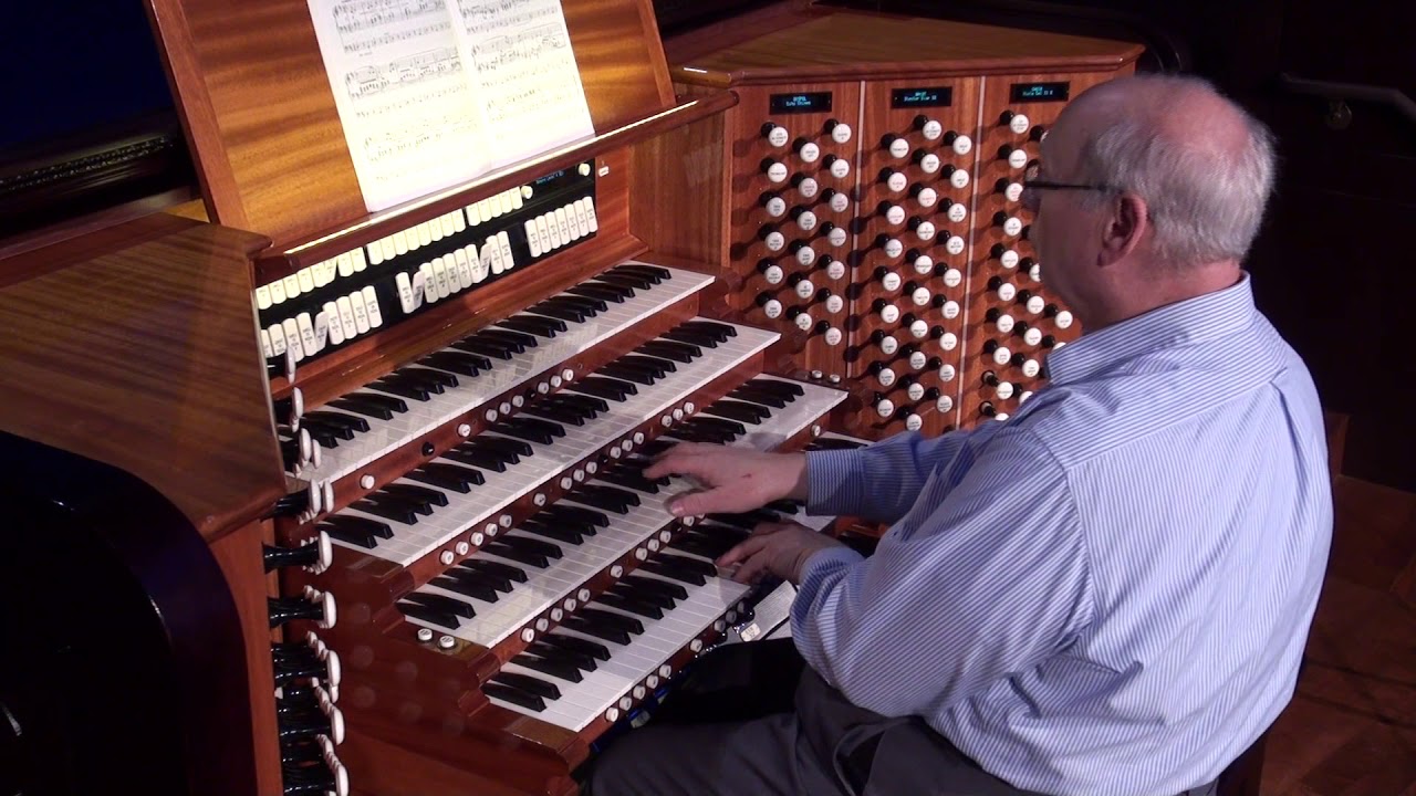Doug Marshall plays "My Shepherd Will Supply My Need" by Robert Hebble ...