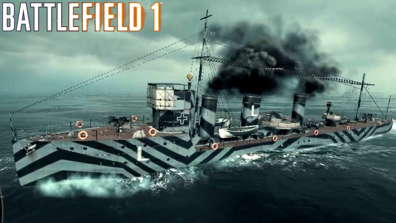 L級駆逐艦で最重要拠点を守ってドイツ帝国を勝利に導く【BATTLEFIELD" 1-BF1" 実況】 - YouTube