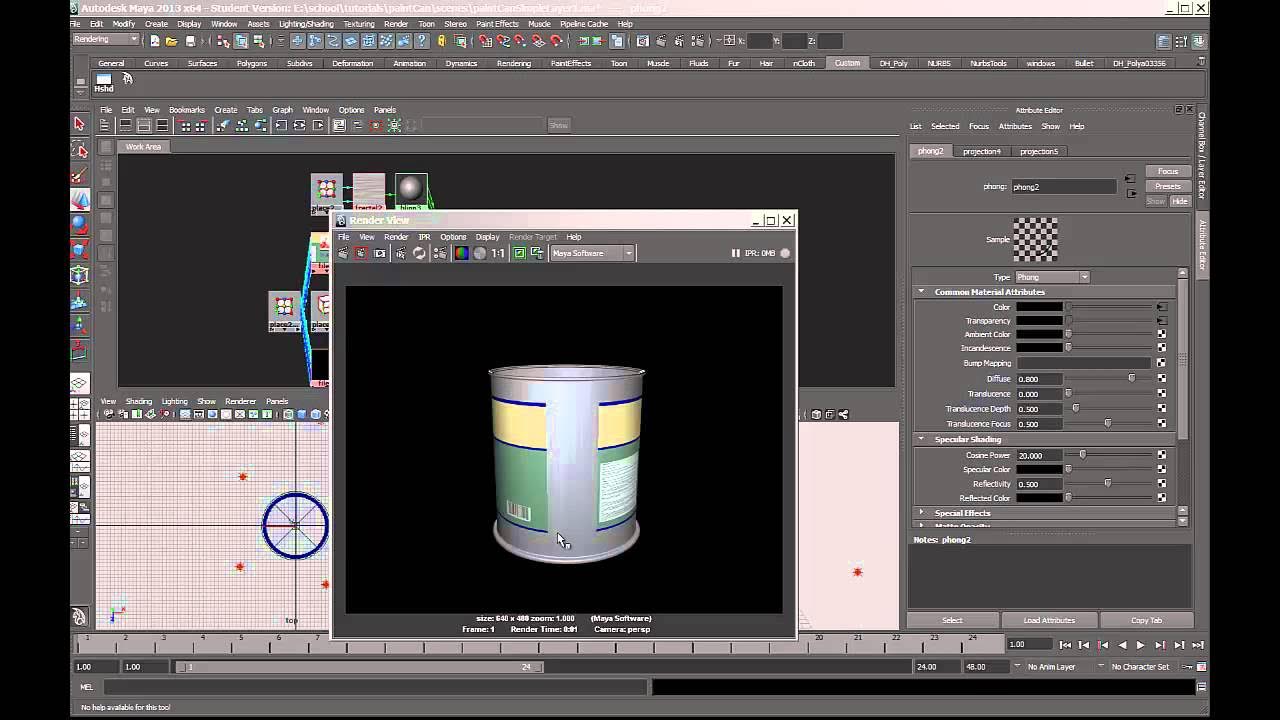 Maya Layered Shader Node - YouTube