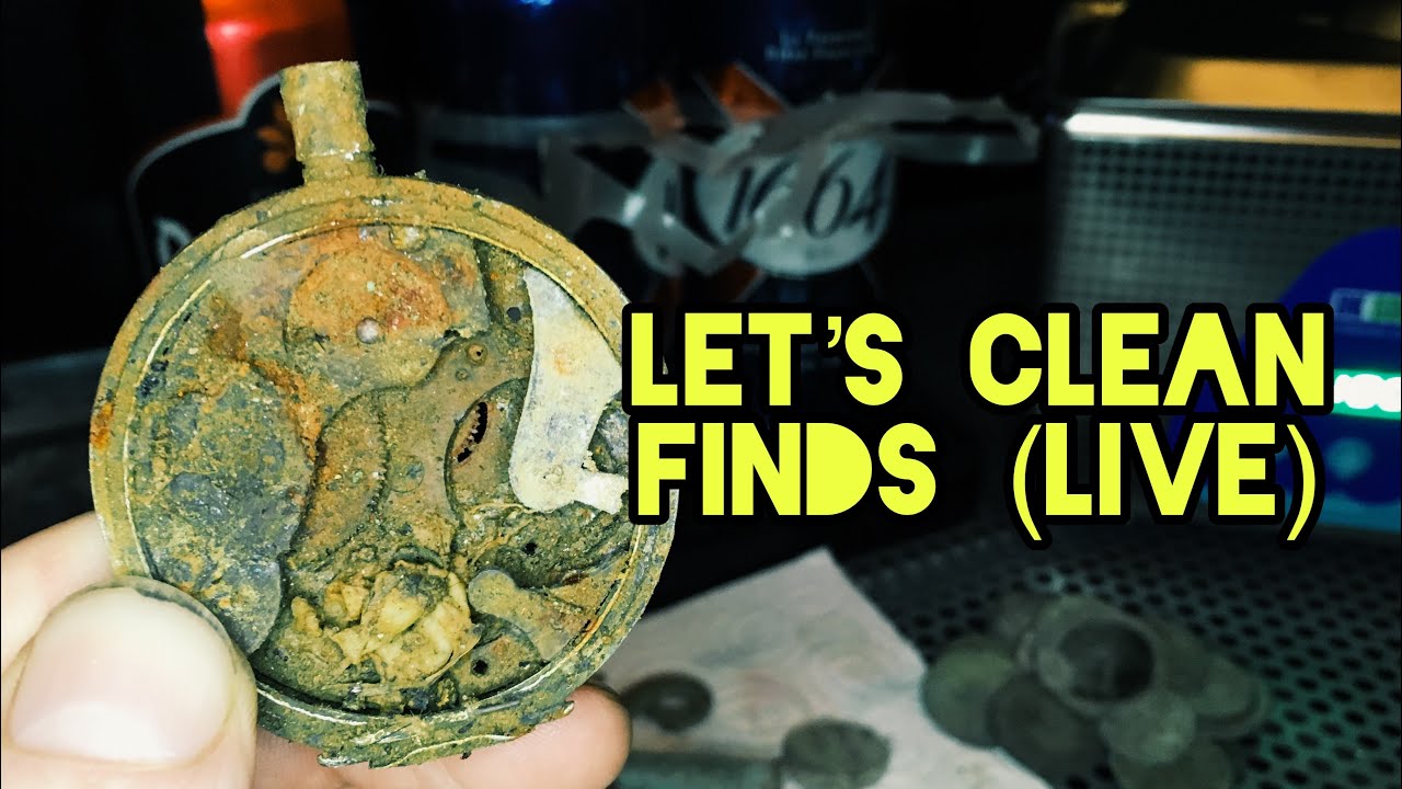 Ultrasonic Cleaning of Metal Detecting Finds - YouTube