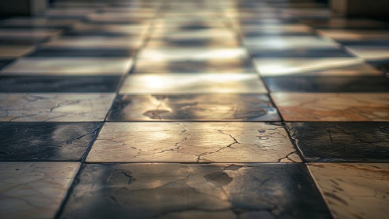 How To Tile on uneven floor? - YouTube