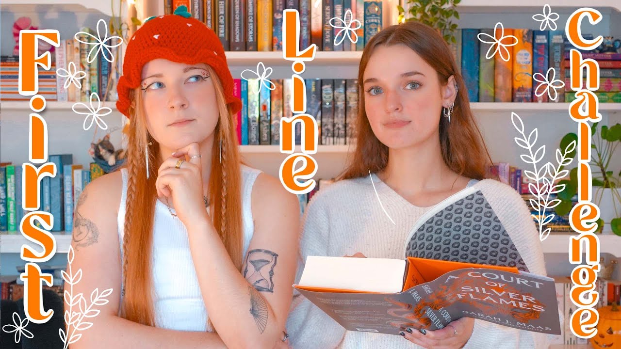 FIRST LINE CHALLENGE 🍓| guessing the book based on the first sentence ...