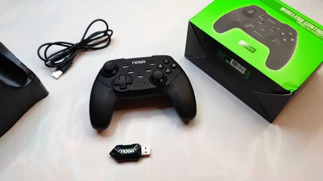 ESTE ES EL MEJOR JOYSTICK INALAMBRICO PRECIO CALIDAD NOGA 4500X - YouTube