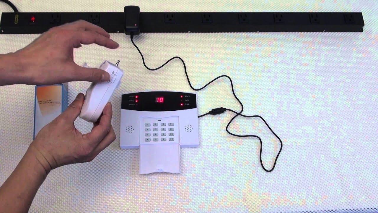 AAS GSM Cellular Alarm System DIY ( 2013 model ) / Activate The Motion ...