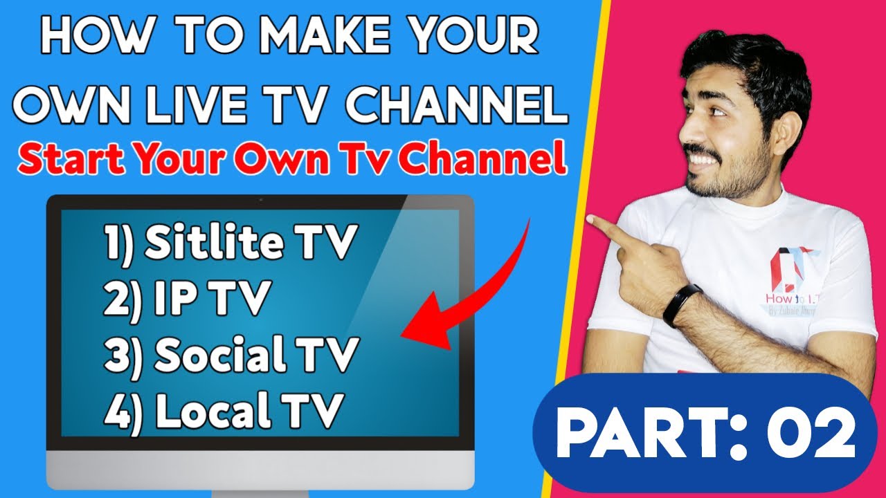 How to Make Your Own LIVE Tv Channel | How To Create Your Own Tv ...