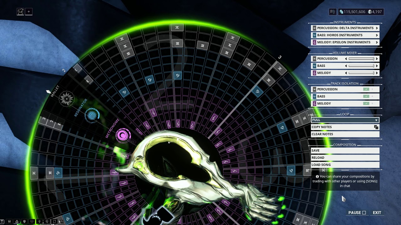 Warframe Mandachord: Say So (Doja Cat) + Glyph Codes - YouTube