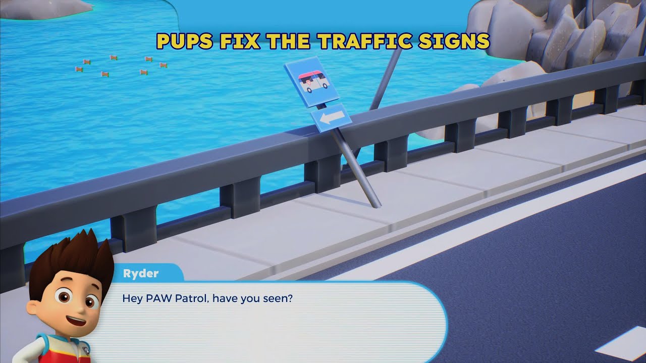 PAW PATROL WORLD | Walkthrough Playthrough Pups Fix The Traffic Signs ...