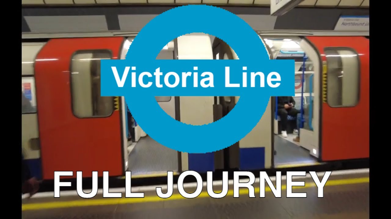 London Underground - Victoria line - Full Journey - YouTube