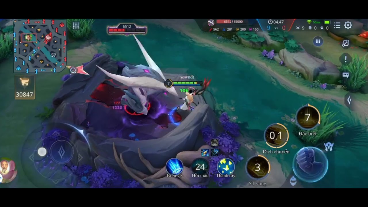 trải nghiệm skin lauriel tnvt - YouTube