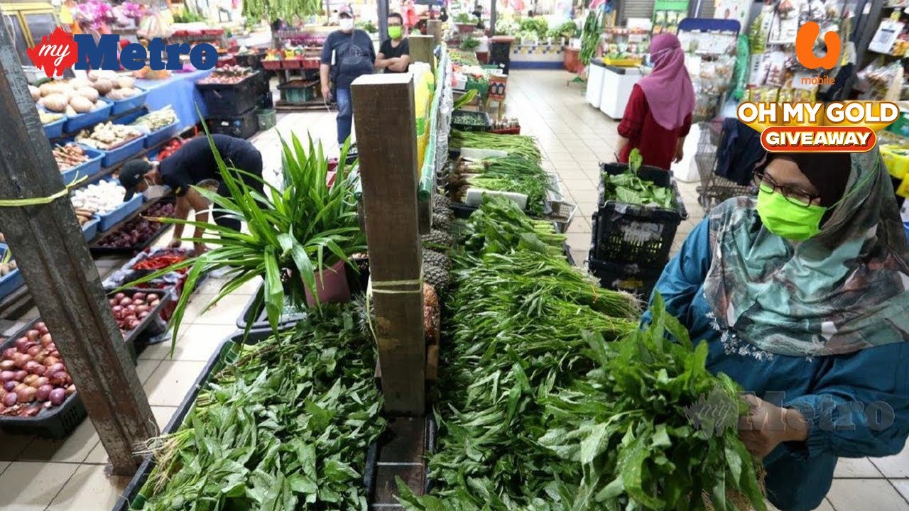 Harga barangan naik, pasar basah lengang - YouTube