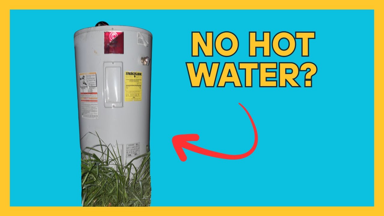 🥶 No Hot Water..How to Troubleshoot a Water Heater! - YouTube