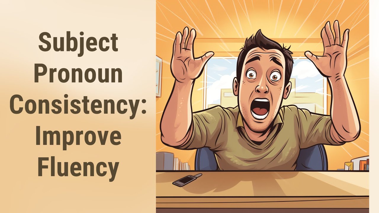 Consistency is Key: Mastering Subject Pronoun Consistency in English ...