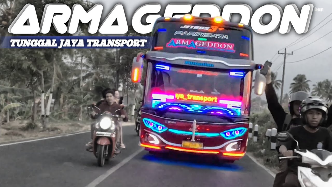 [ part 2 ] HEBOHKAN MANIA PEMALANG || TELOLET BUS TJ ARMAGEDDON REMIX ...