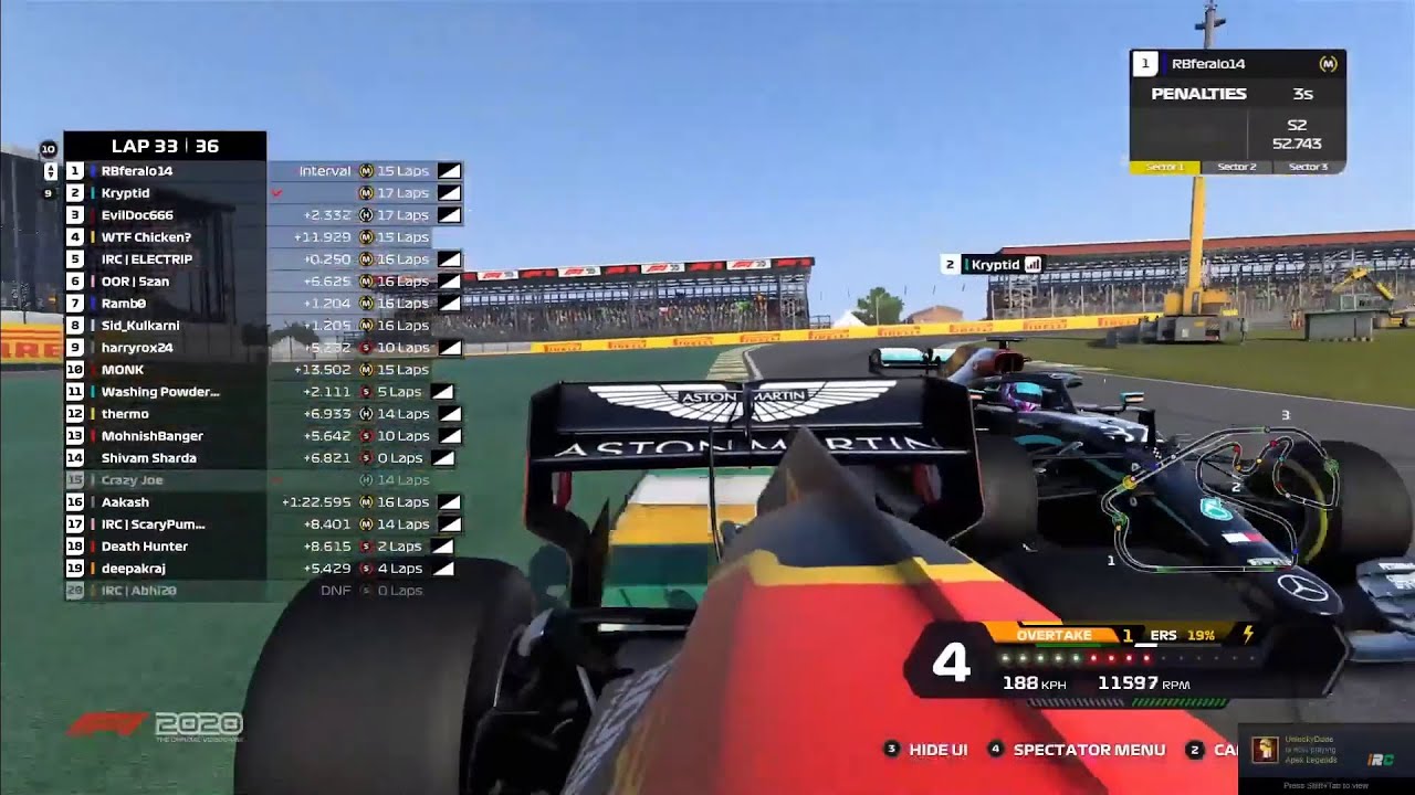 MAX vs LEWIS | BRAZIL 2021 | Game Version - YouTube