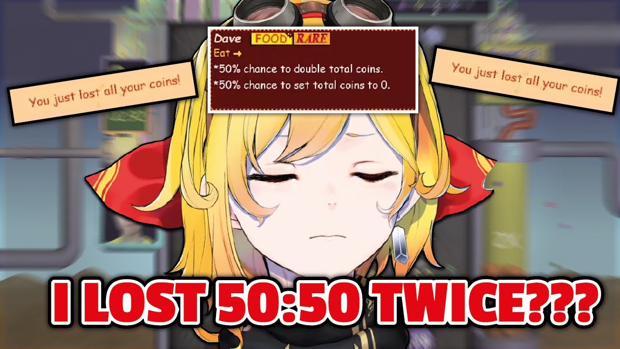 Kaela lost her 50:50 Gacha TWICE in a row !!!! - YouTube
