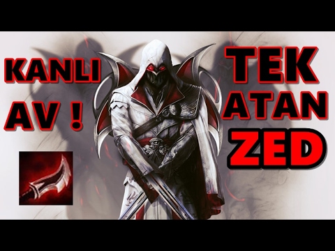 TEK ATAN ZED | Kanlı Av Modu ! | LoL