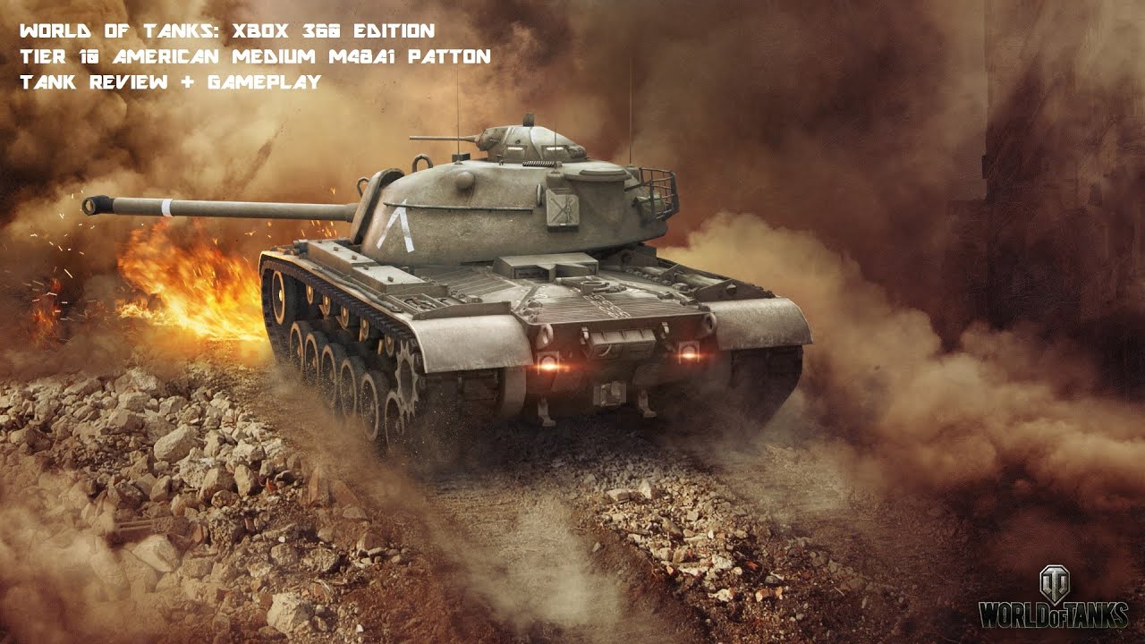 WoT 360 Edition | M48A1 Patton | Tank Review And Gameplay Footage - YouTube