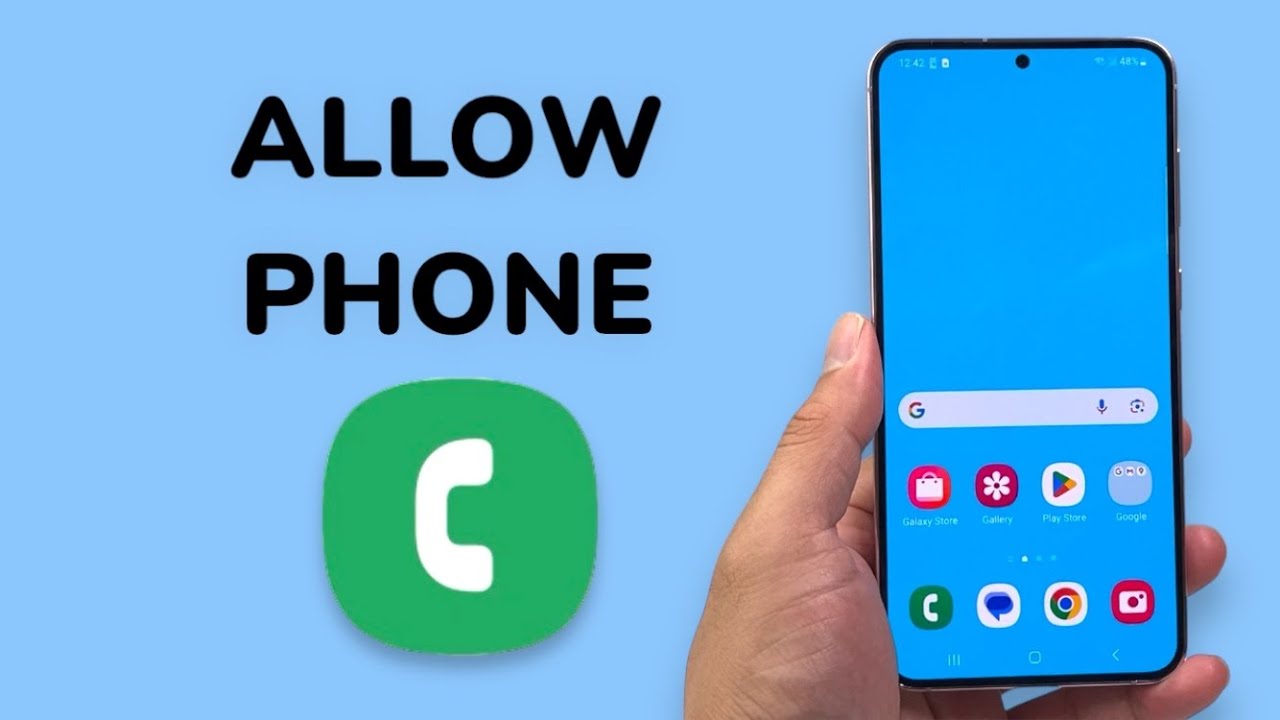 How To Allow Phone Access To Apps On Android Phone - YouTube