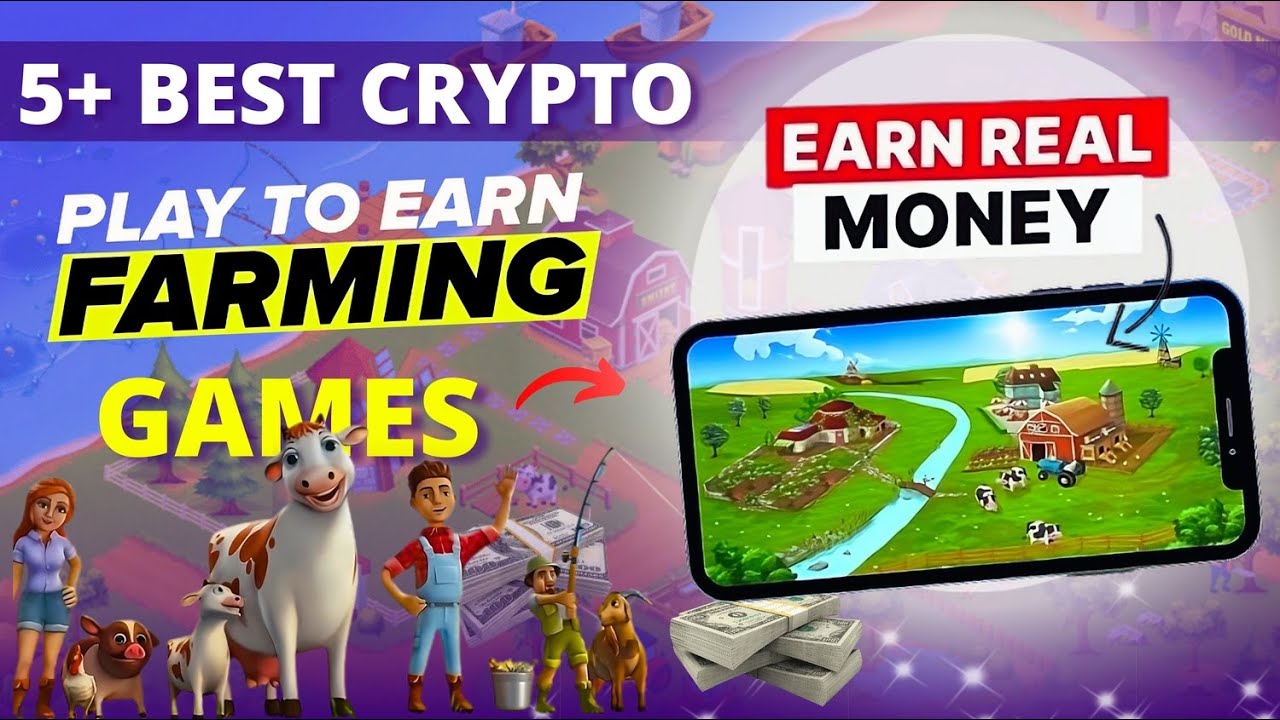 5 Best Crypto Play to Earn Farming Games to Play RIGHT NOW!! | Earn ...