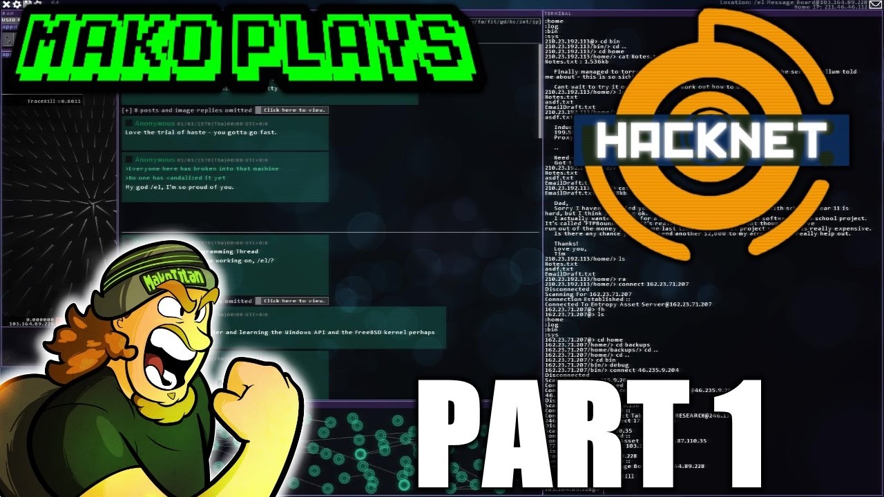 I'M A HACKER NOW! | Hacknet: Part 1 - YouTube