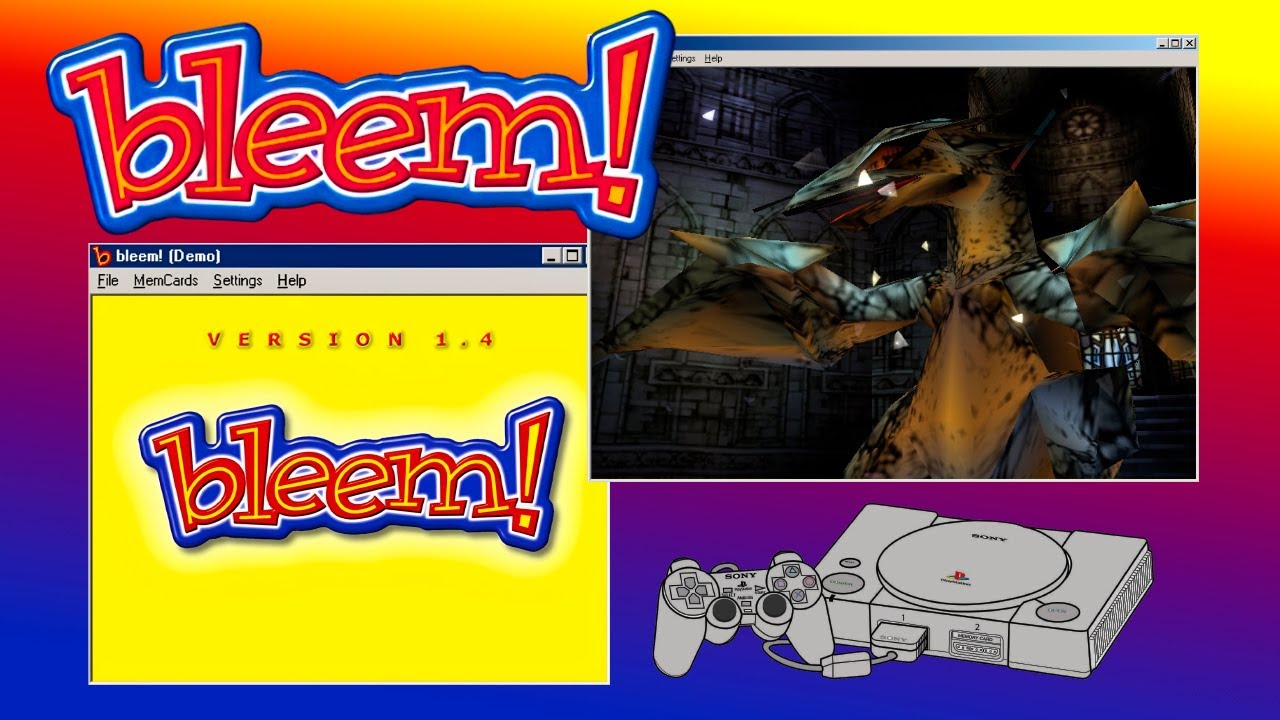 Bleem! - PSX Emulator - 1999 - Windows (Bleem Company/Randy Linden) (No ...