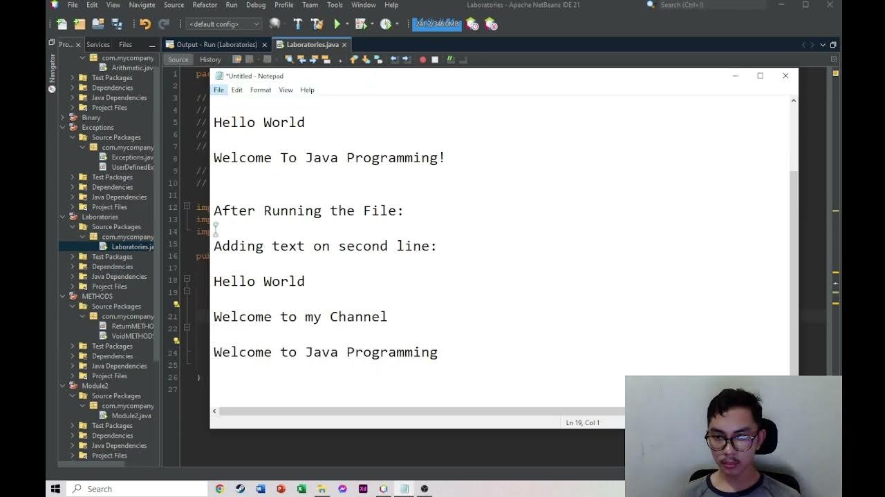BufferedWriter in Java - YouTube