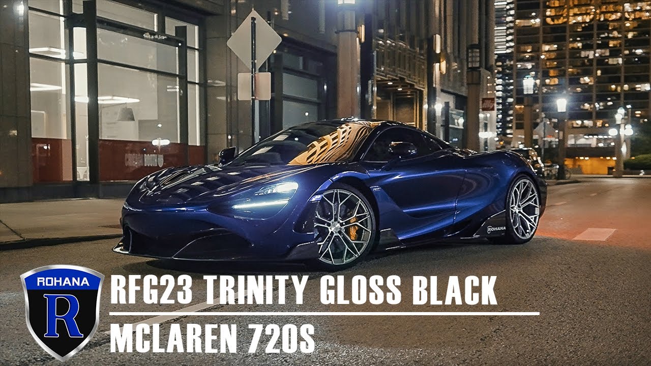Rohana Wheels RFG23 Unibloc | Mclaren 720s - YouTube