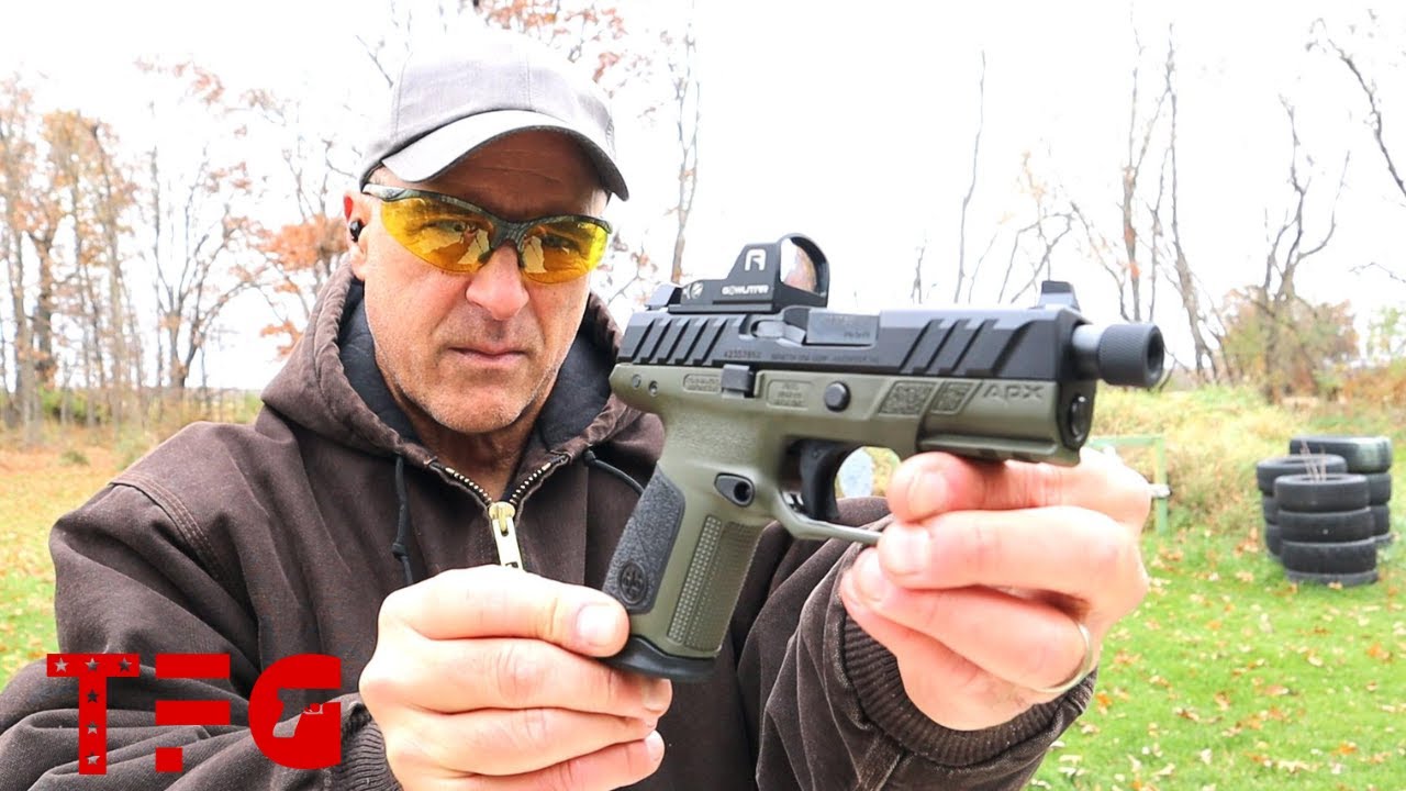 NEW Beretta APX A1 Compact Tactical - TheFirearmGuy - YouTube