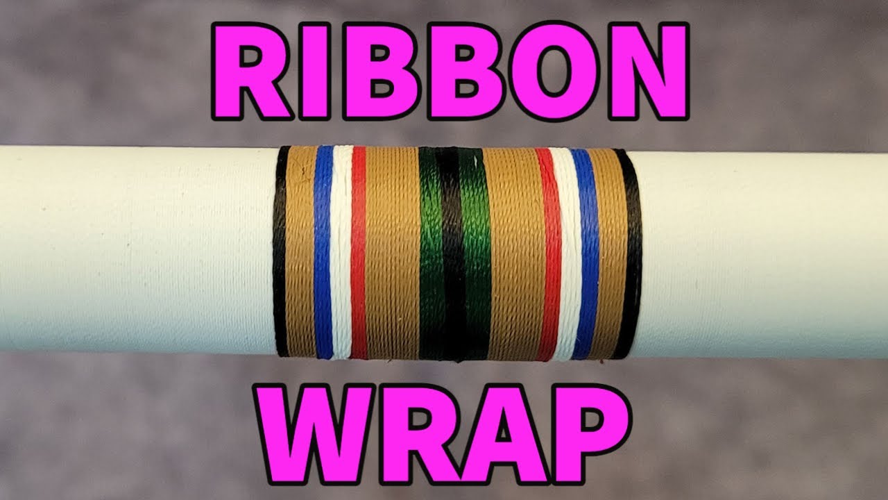 Military Service Ribbon Wrap - YouTube