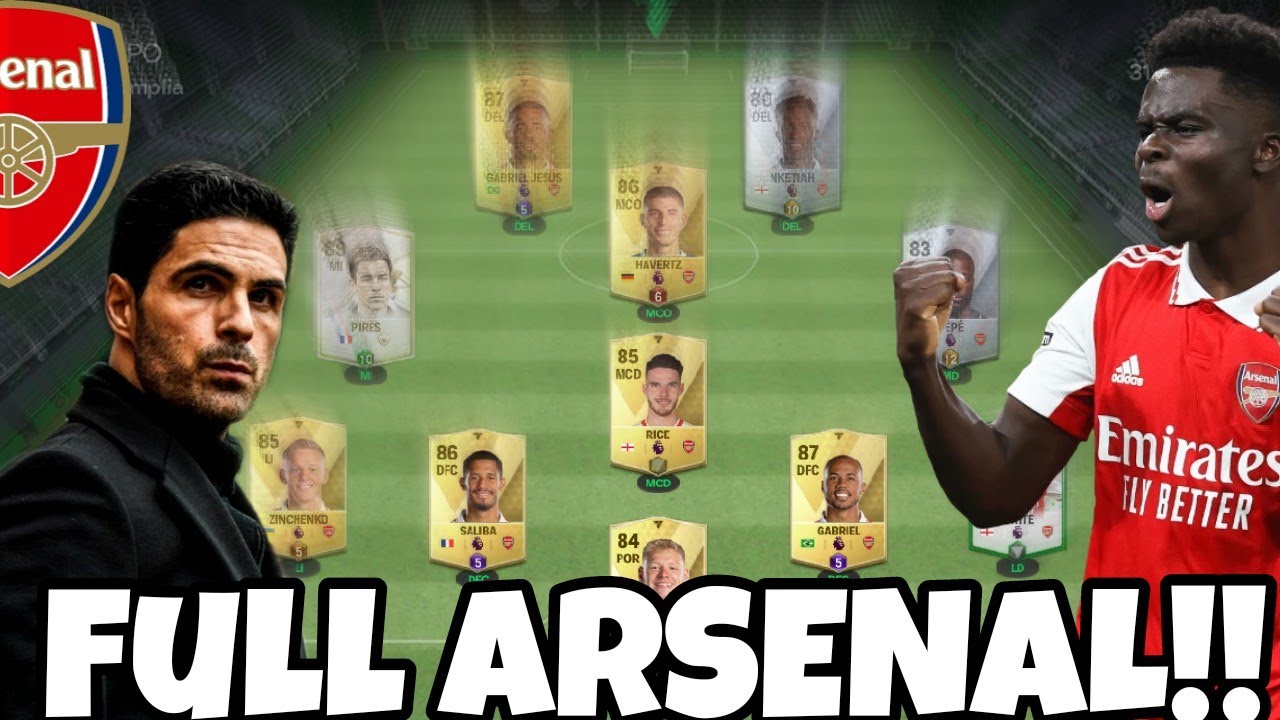 🔥El Mejor Full ARSENAL 🔥 FC Mobile 24 - YouTube