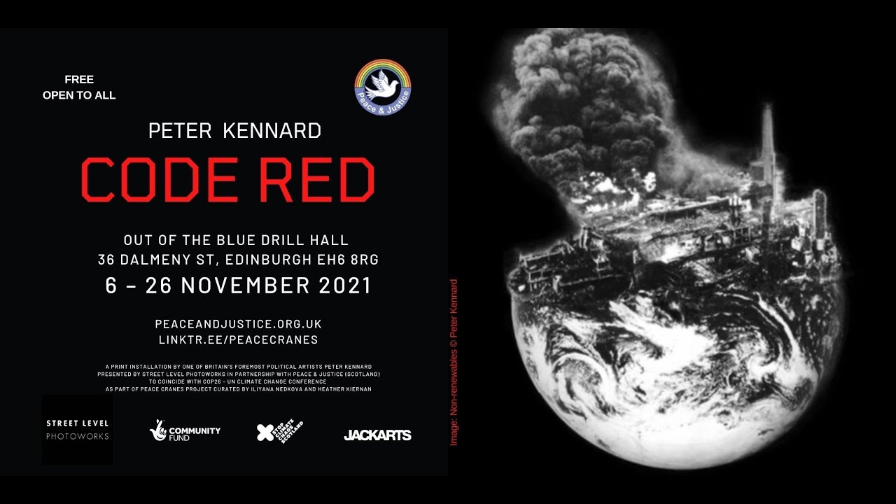 Code Red: An exhibition by Peter Kennard. Opening - YouTube