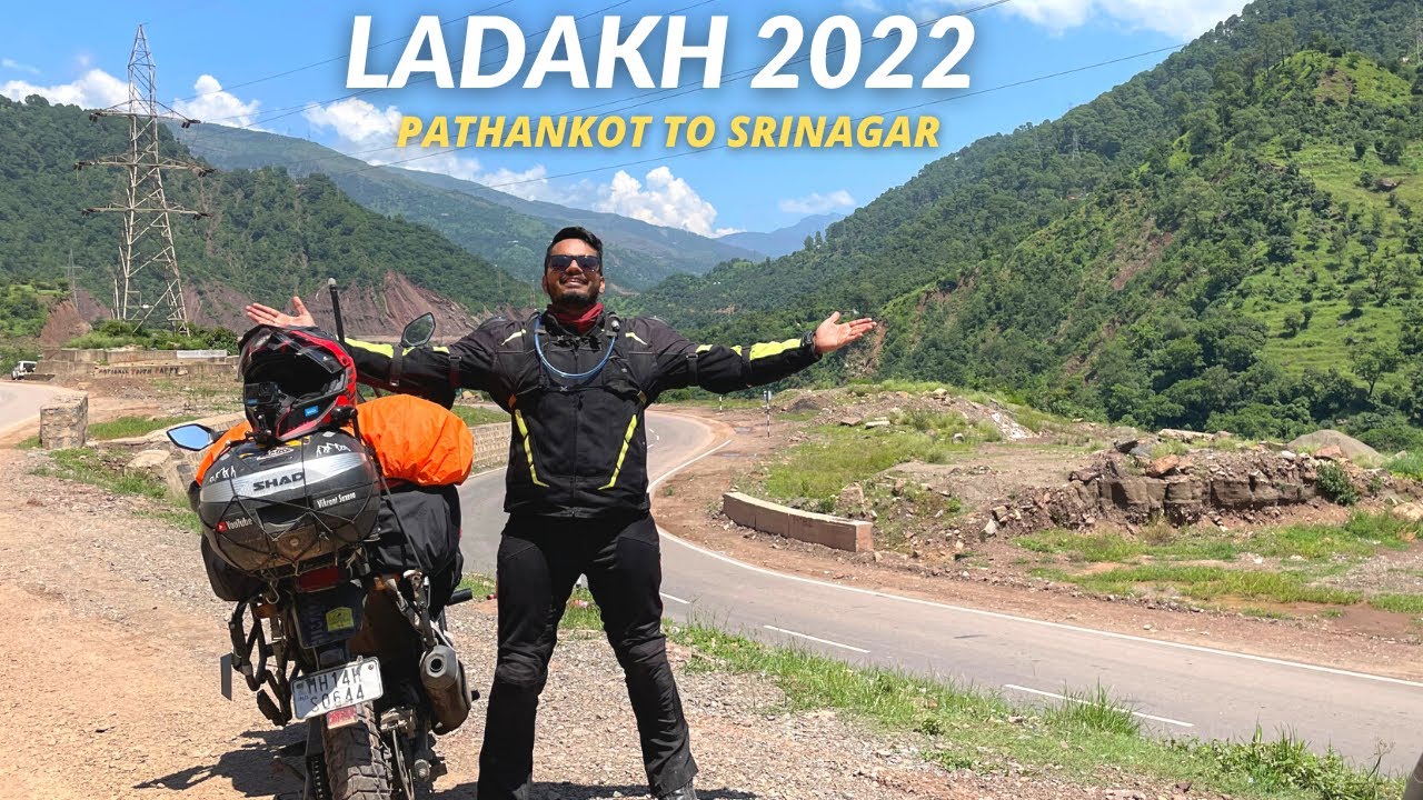 Day 5- Pathankot To Srinagar (350kms) | Finally Pahad Chalu 😍 - YouTube