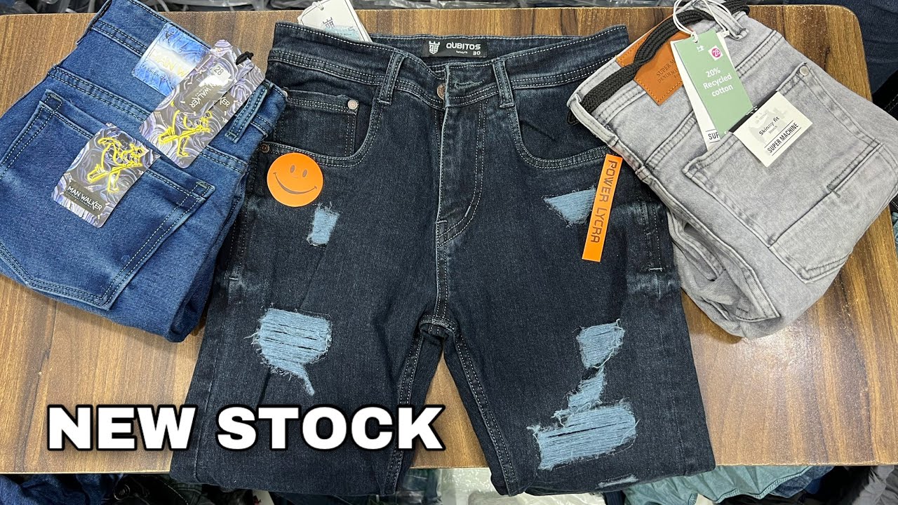 Full New Stock / Jeans Wholesale Market / 400 Rs Onwards - YouTube