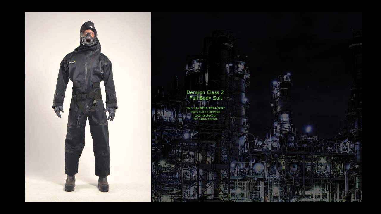 Best Hazmat Suits by RST Radiation Shield Technologies Demron - YouTube