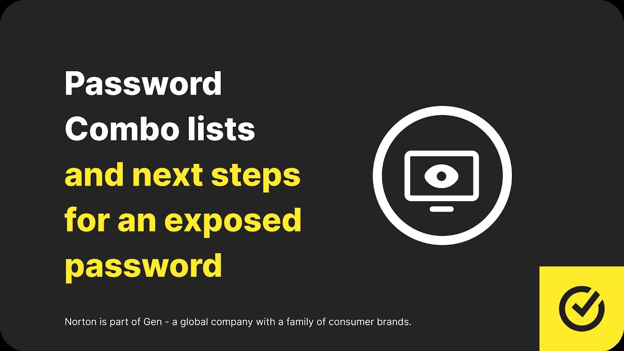 Password Combo lists and next steps for an exposed password - YouTube
