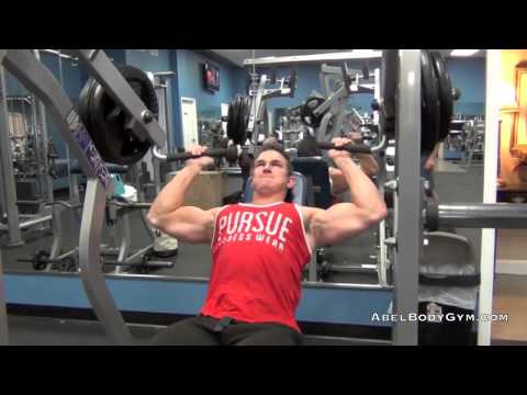 Shoulder-Trap Workout.