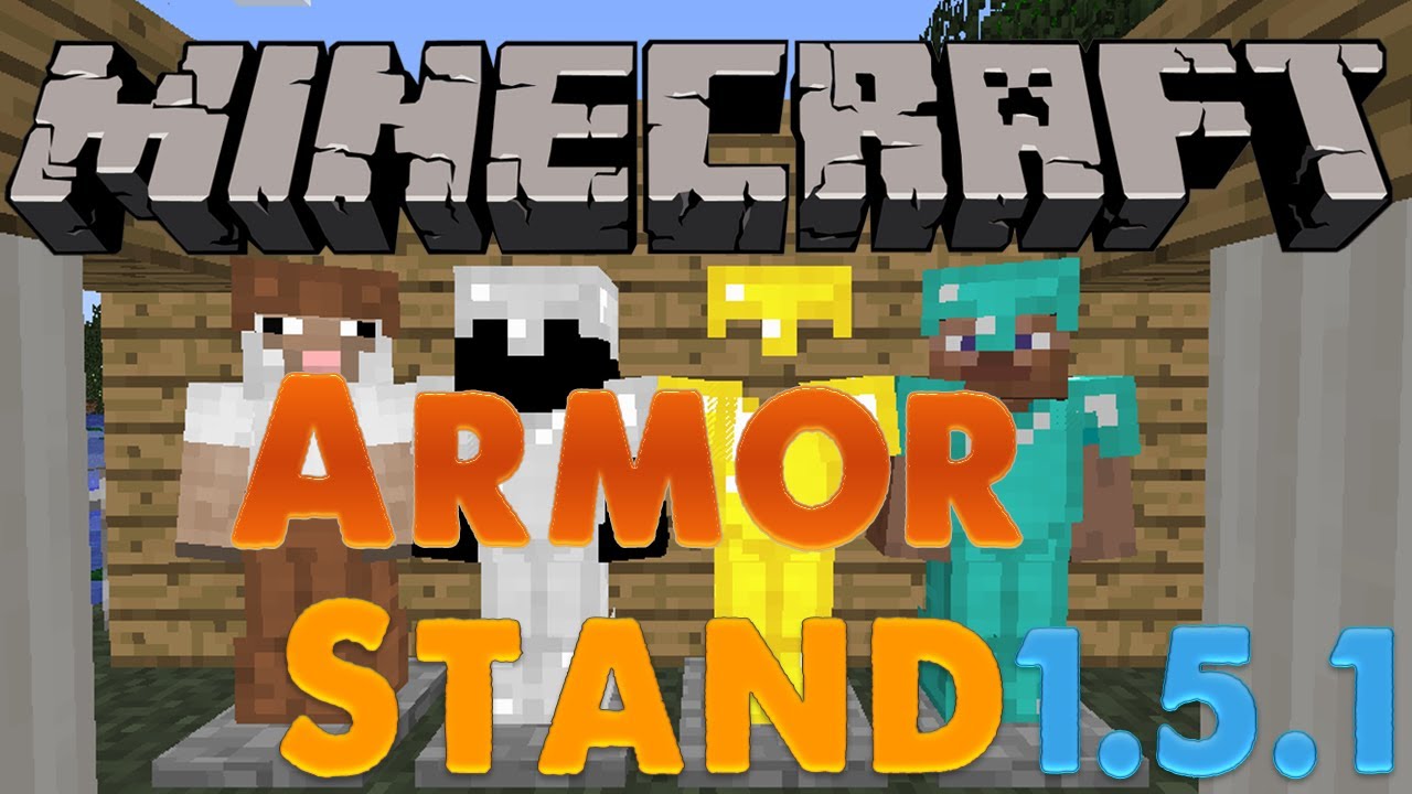 Mod - Armor Stand 1.5.1 - YouTube