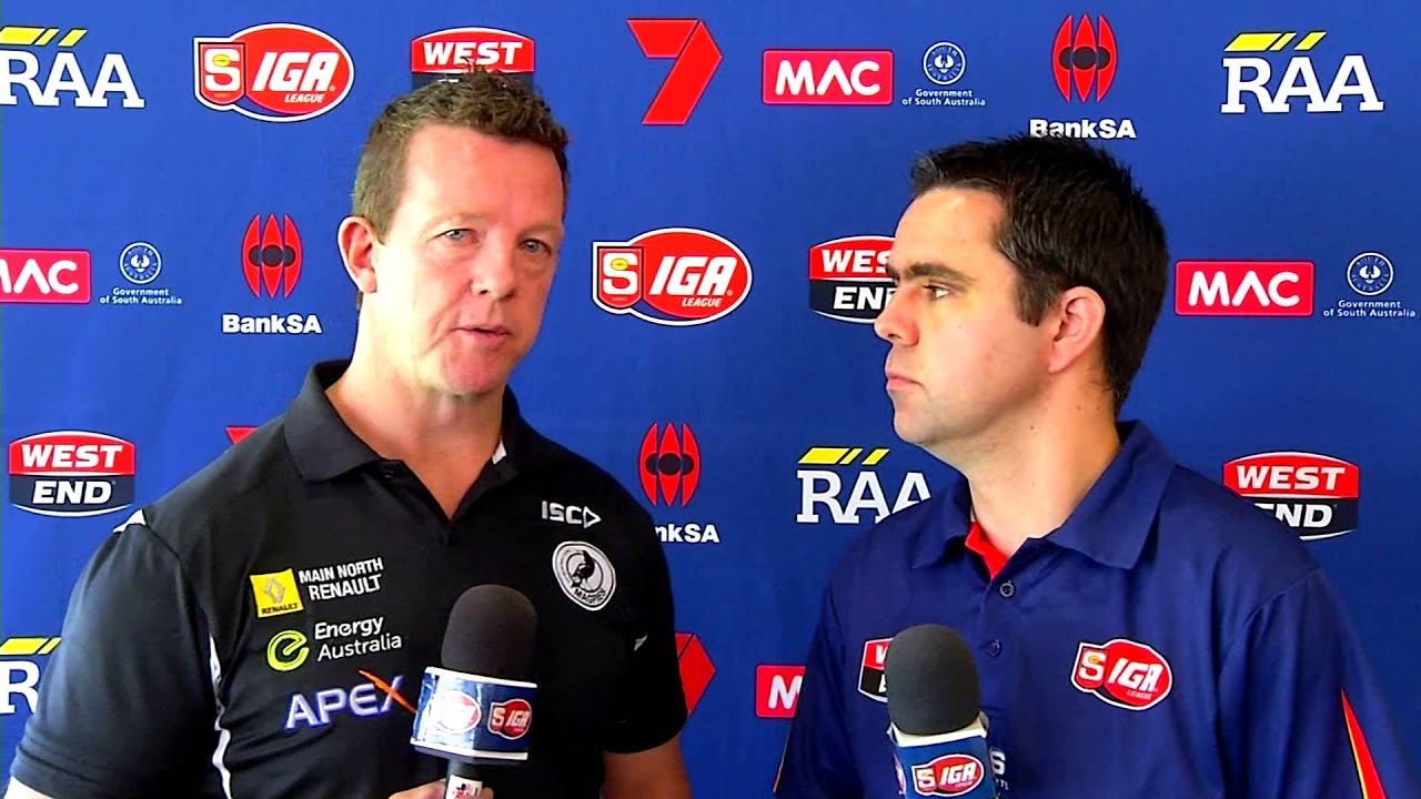 Garry Hocking 2014 SANFL Preliminary Final press conference interview ...