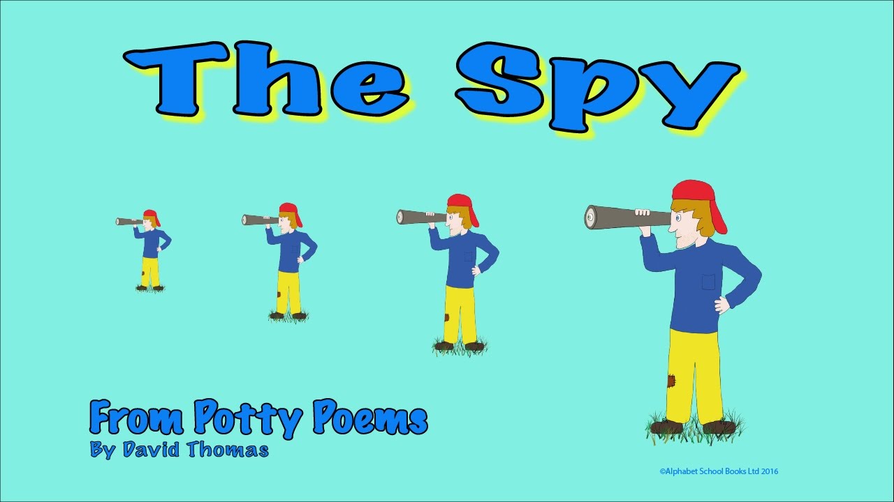 Potty Poems - The Spy by David Thomas - YouTube