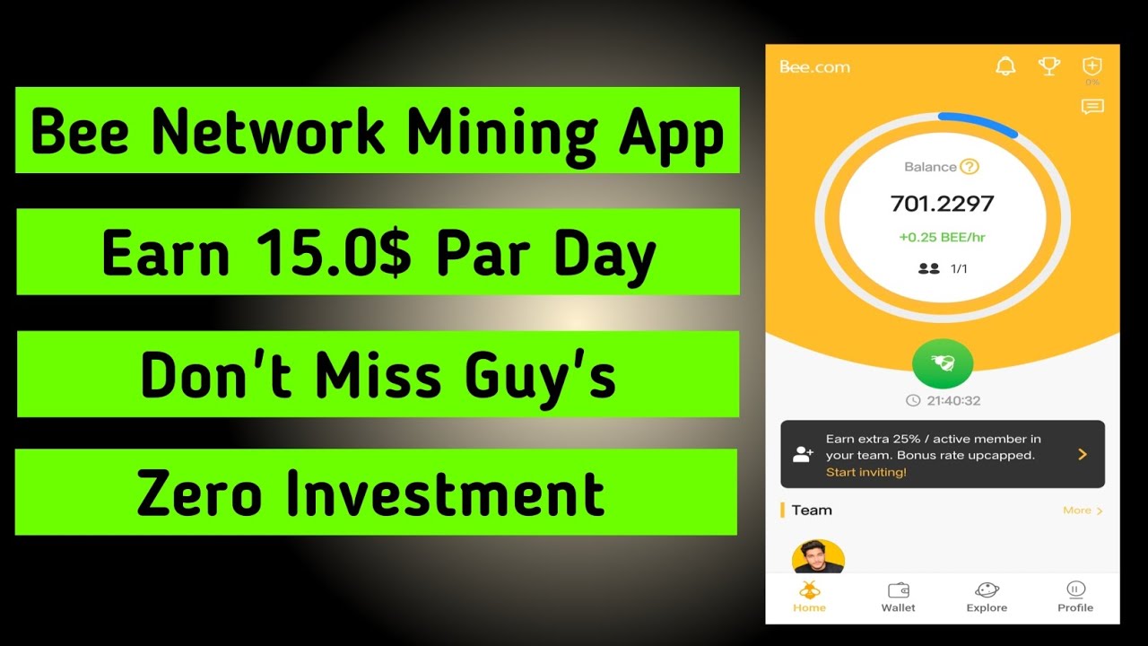 Bee Network Mining App || Bee Network Withdrawal and Listing || Earn ...