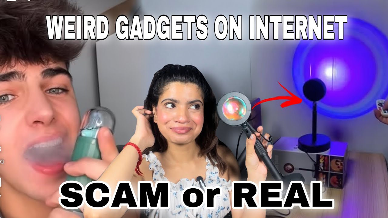 WEIRD GADGETS ON INTERNET SCAM OR REAL |NIBHA| - YouTube