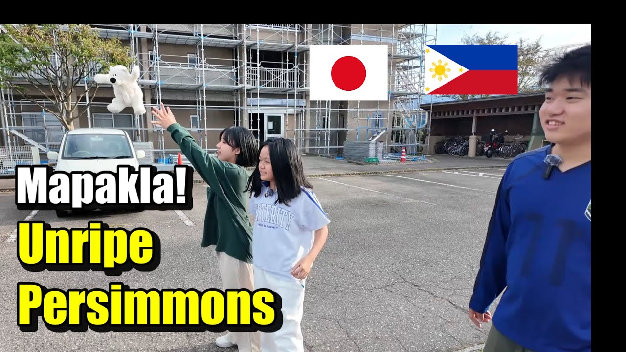 Free Persimmons | Mapakla | Filipino Single Father in Japan - YouTube