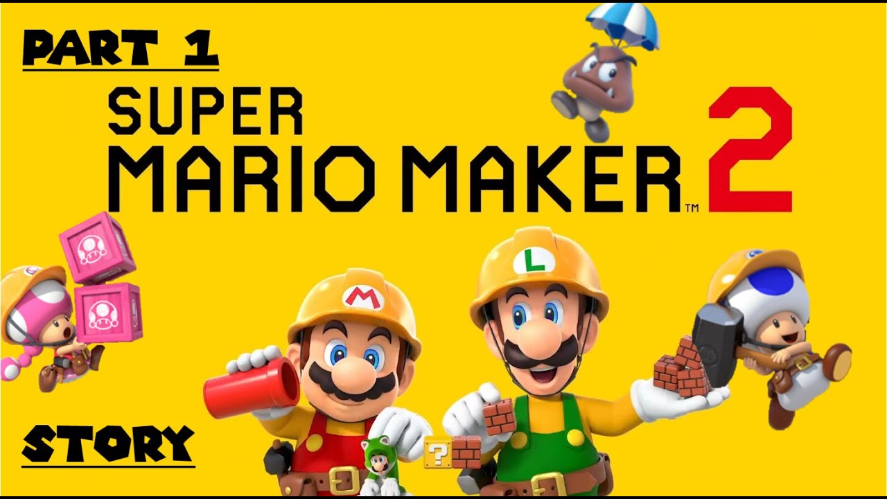SUPER MARIO MAKER 2 #1: Neues Schloss für Prinzessin Peach - YouTube